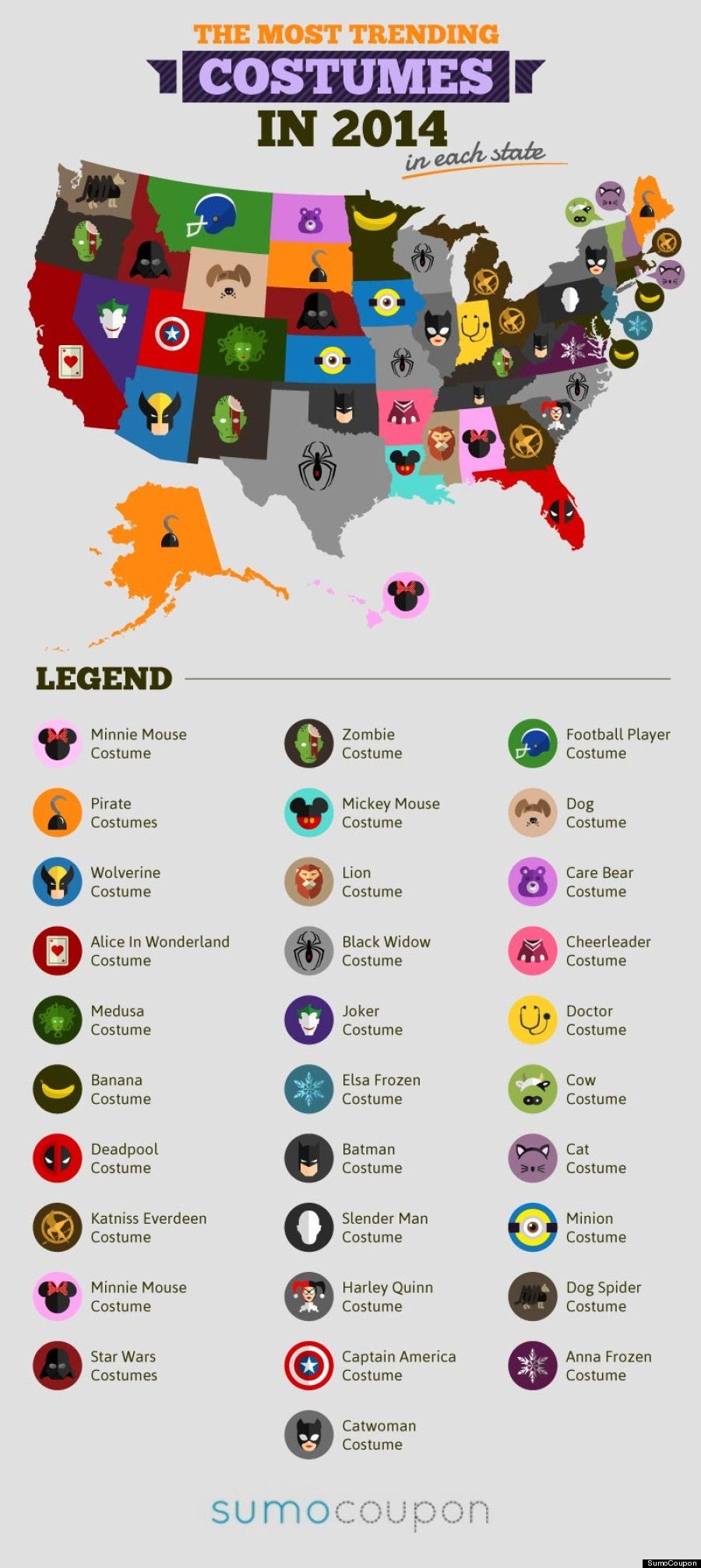 The Most Trending Halloween Costumes in Each State